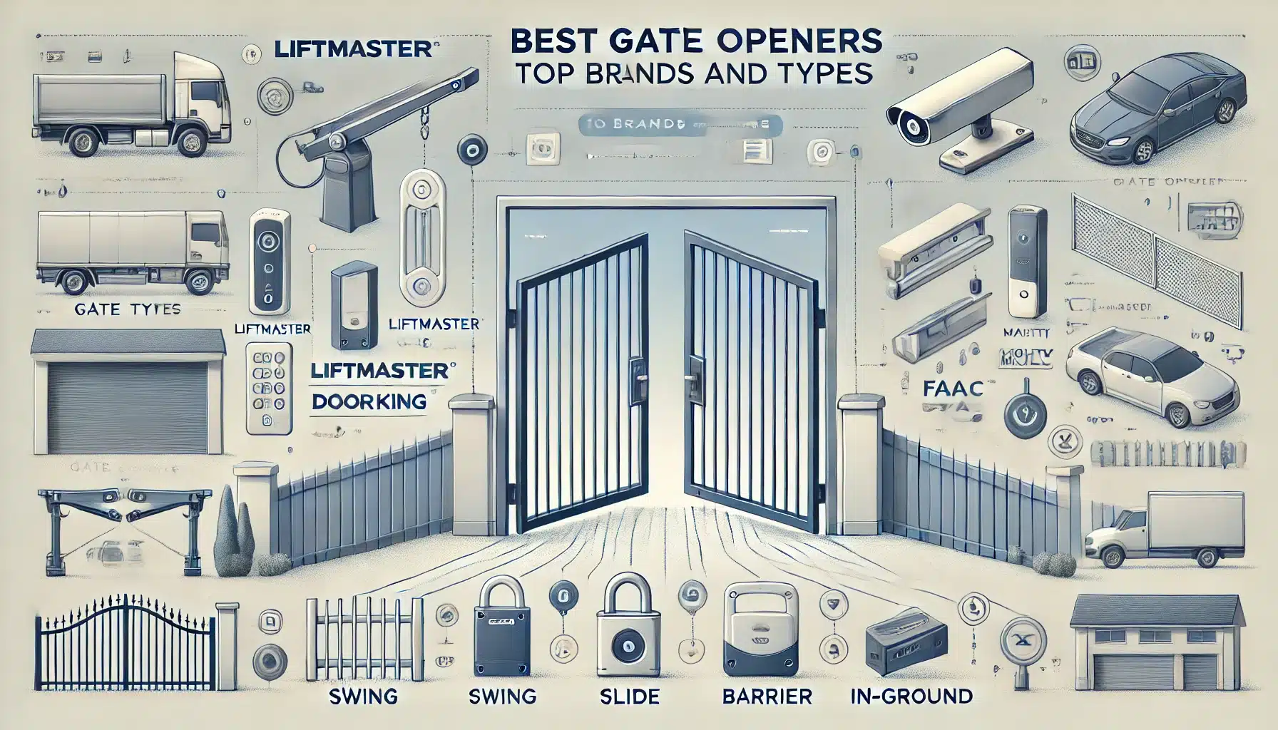 Which Gate Openers Are the Best? - Rolling Gates